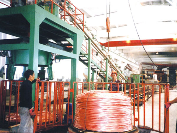 Copper Rod Continuous Casting and Rolling Line | SMARTER